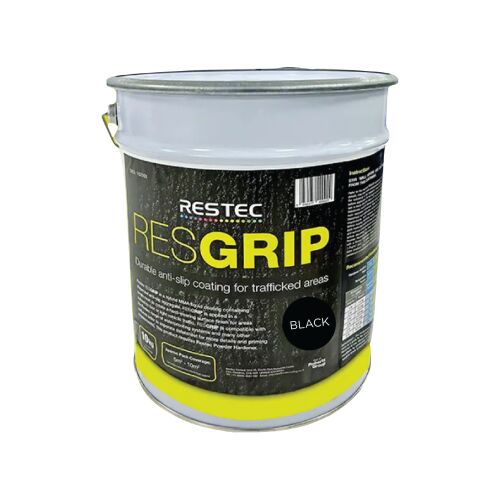 Restec ResGrip Anti-Slip Coating 10kg (Black Ð RAL 9017) | Alltype Roo